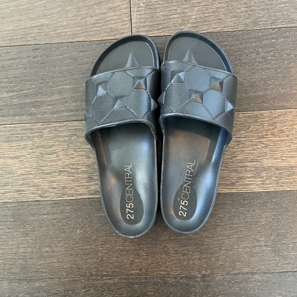 275 Central Shoes | Shoes | 275 Central Stud Slides | Poshmark